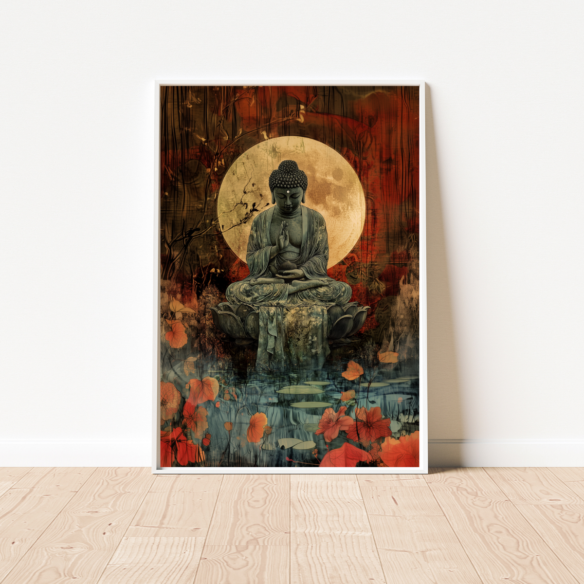 Buddha Moon print – Big Art Shop