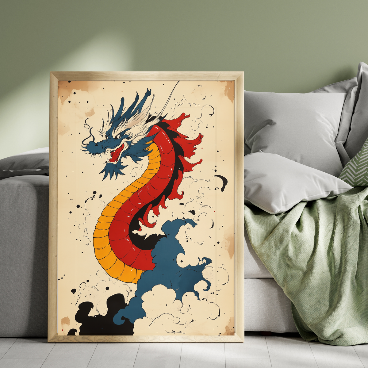 Chinese Dragon print – Big Art Shop