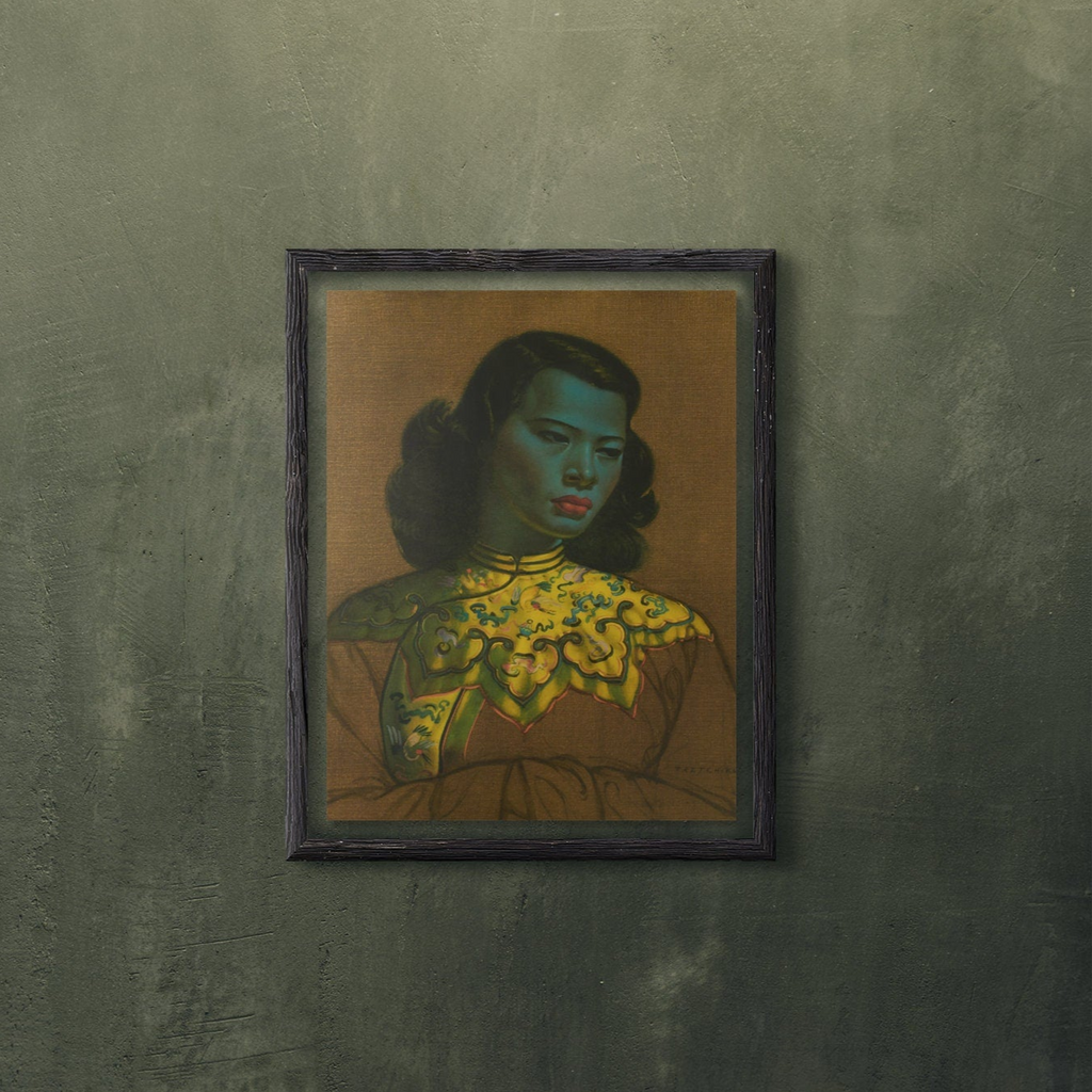 Chinese Girl. The Green Lady Print, Vladimir Grigoryevich Tretchikoff ...