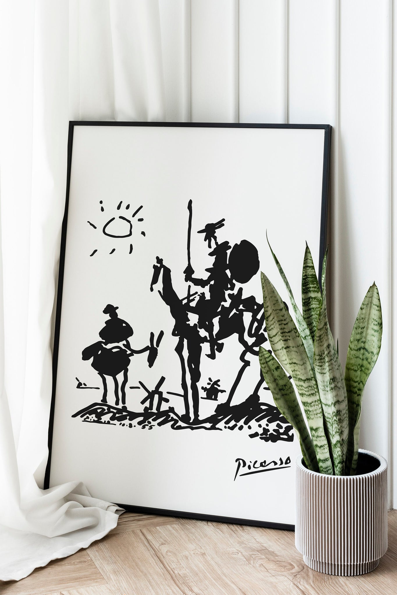 Picasso's Cowboy Sketch | Exhibition Print in High Resolution – Big Art ...