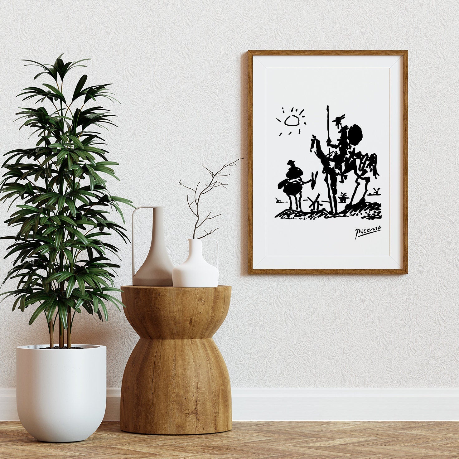 Picasso's Cowboy Sketch | Exhibition Print in High Resolution – Big Art ...