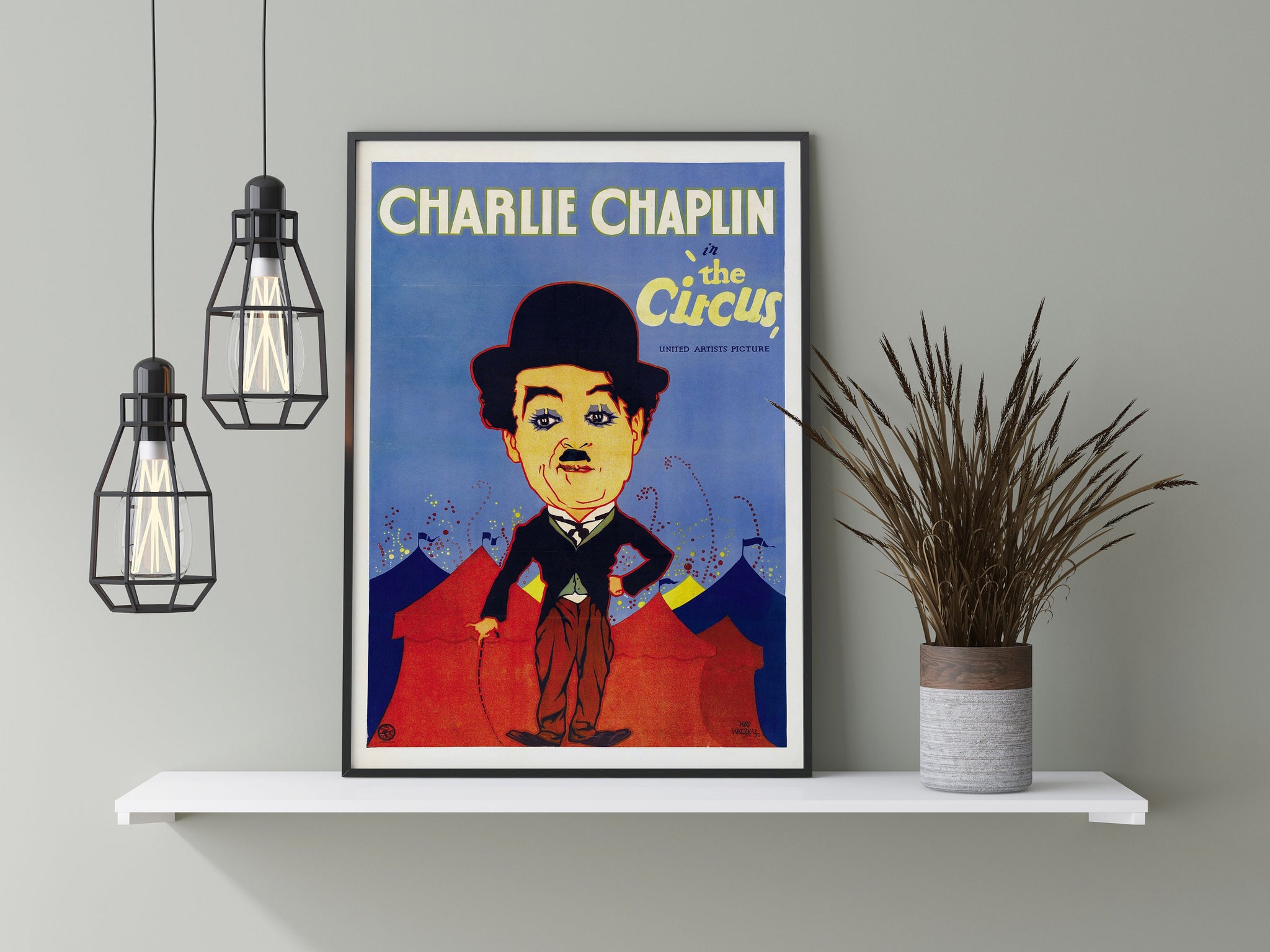 Charlie Chaplin 'The Circus' (1928) Hadley poster | Iconic Showmen, Co ...